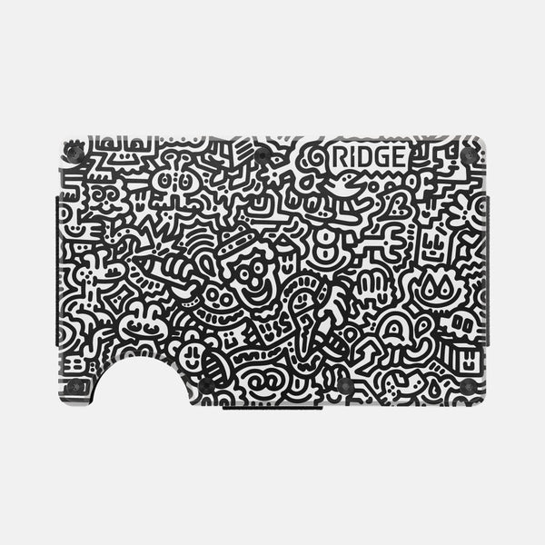 Ridge Wallet - Mr Doodle | THE ART OF EVERYDAY - Ridge UK
