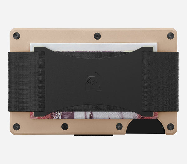 Mojave Tan Ridge Wallet — Sleek Aluminum // The Ridge - Ridge UK